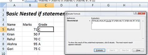 how to use if condition in excel computer notes