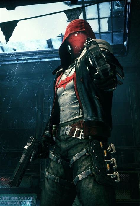Arkham Knight Red Hood 4k Wallpaper
