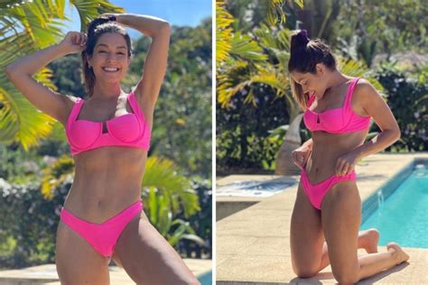 Thais Fersoza posa de biquíni em clique raro e mostra boa forma