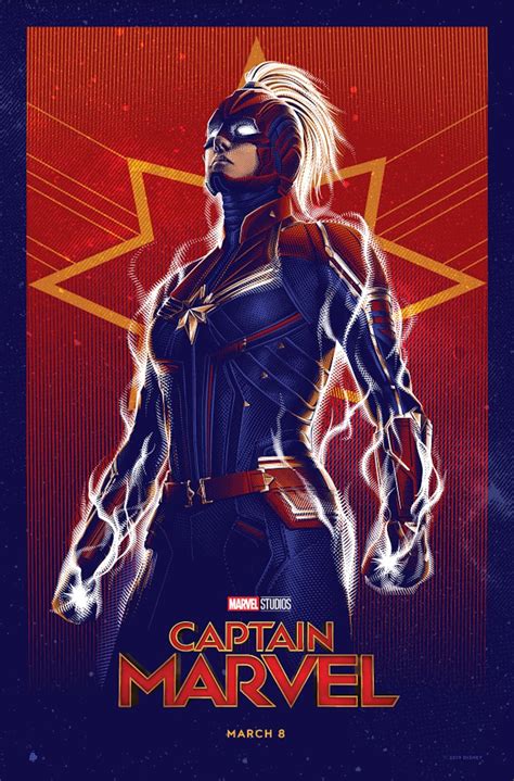 Gallery Exclusive Captain Marvel Inspired Posters Marvel