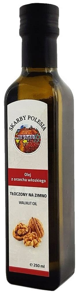 OLEJ Z ORZECHA WŁOSKIEGO NIERAFINOWANY TŁOCZONY 12599685253