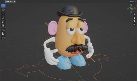 Toy Story Mr Potato Head Rigged D Model Rigged Cgtrader