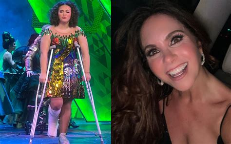 Lucerito Mijares Se Fractura Antes Del Estreno De Su Obra De Teatro