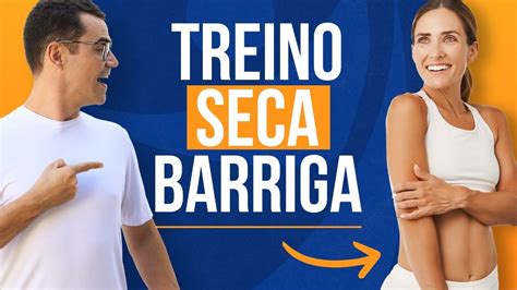Treino para SECAR a BARRIGA Exercícios Somente EM PÉ Sem Seitar