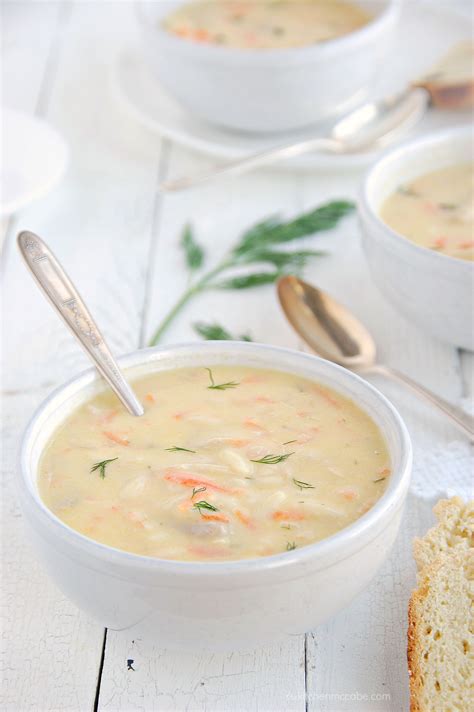 Avgolemono Greek Lemon Chicken Soup The Kitchen McCabe