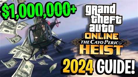 GTA Online CAYO PERICO HEIST FULL Guide 2024 ELITE Challenge SOLO