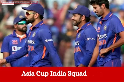 Asia Cup India Squad 2024 Expected Playing 11 Match Dates Captain