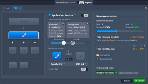 running multiple domain names on apache server virtuozzo