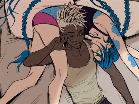 Jinx Ekko And Firelight Ekko League Of Legends And More Drawn By