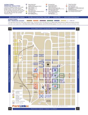 Fillable Online City Of Raleigh Parking Map Fax Email Print PdfFiller