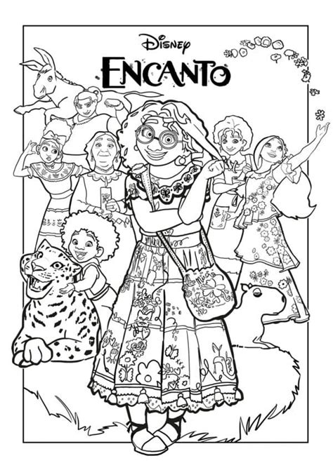 Dibujos De Encanto 1 Para Colorear Para Colorear Pintar E Imprimir