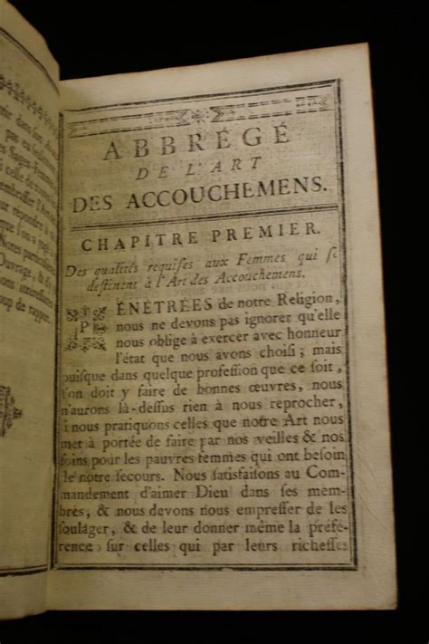 LE BOURSIER DU COUDRAY Abbrégé de l art des accouchemens dans lequel
