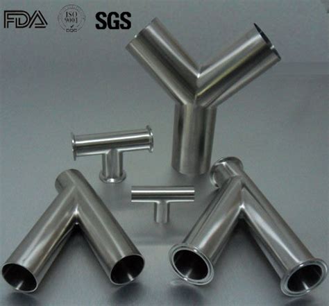 China Stainless Steel Food Grade Sanitary Pipe Fitting China Sanitary
