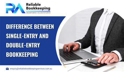 Difference Between Single Entry And Double Entry Bookkeeping