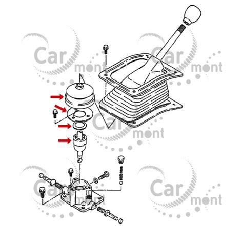 Zestaw naprawczy lewarka skrzyni biegów Suzuki Samurai 1 3 SJ 28135