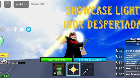 Showcase Light Awk Roblox Blox Fruits YouTube