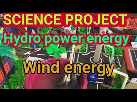 SCIENCE PROJECT HEALTH AND CLEANLINESS WIND ENERGY YouTube