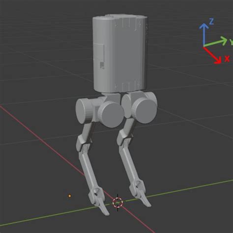 bipedal robot configuration a robot cad model b the link and joint download scientific