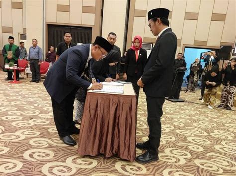 Panwaslu Tingkat Kecamatan Se Bojonegoro Resmi Dilantik Siap Sukseskan