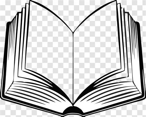 Book Cover Outline Clip Art Presentation Transparent Png