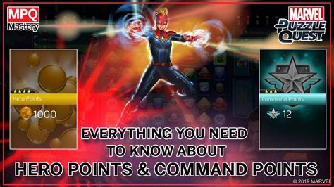 Marvel Puzzle Quest Command Points And Hero Points Guide For Beginners