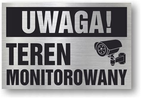 Multeo Tabliczka Teren Monitorowany Aluminiowa Uv 30X20 Ceny I Opinie