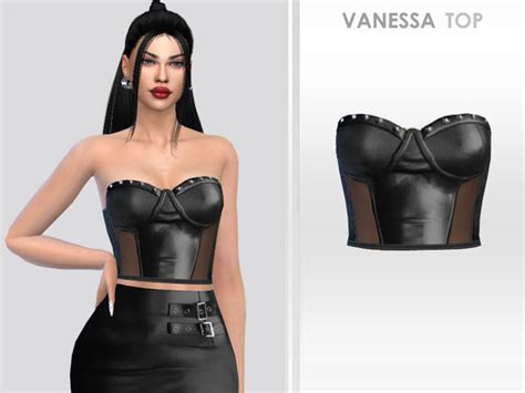 The Sims Resource Vanessa Top