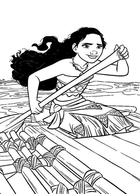 Moana Imprimir E Colorir 8 Desenhos Para Colorir