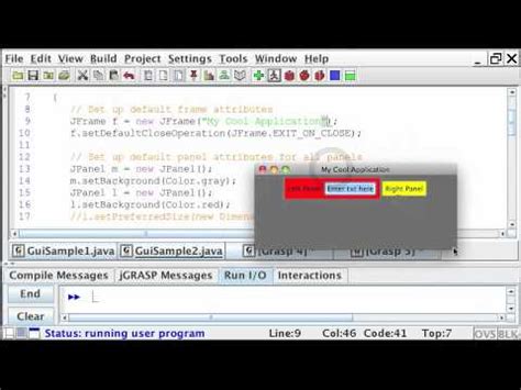 Introduction To Graphical User Interfaces In Java YouTube