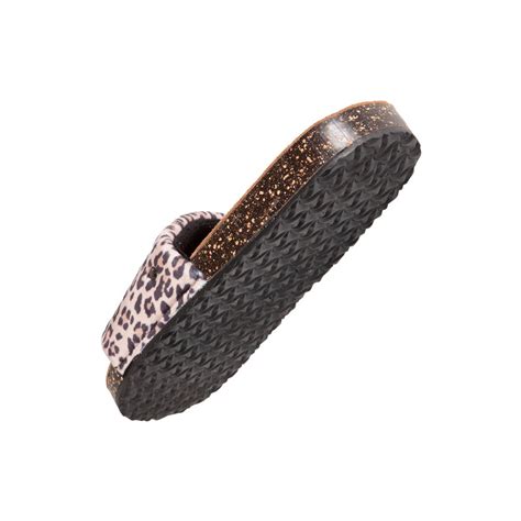 Chaussons Sandales Femme Panthère Isotoner Boutique Traclet