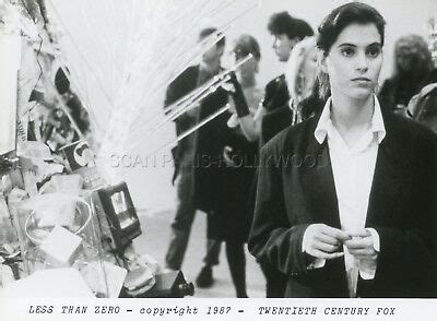JAMI GERTZ LESS THAN ZERO 1987 VINTAGE PHOTO ORIGINAL 5 BRET EASTON