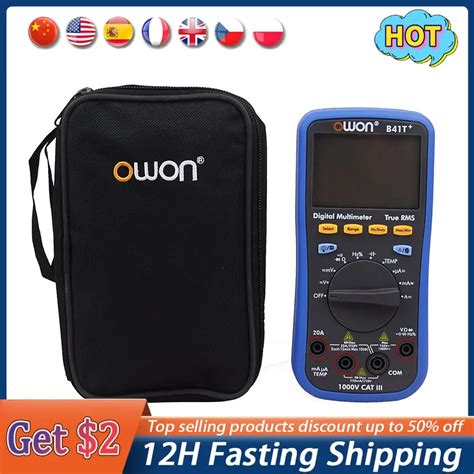 OWON B41T 4 1 2 Digital Multimeter With Bluetooth True RMS Backlight