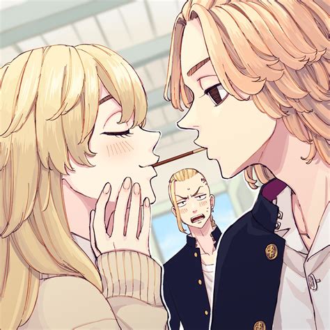 Sano Manjirou Ryuuguuji Ken And Sano Emma Tokyo Revengers Drawn By