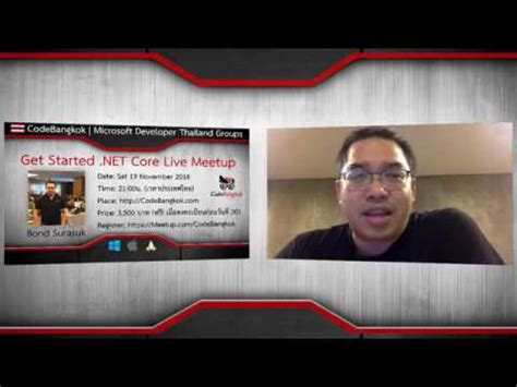 Live Code 1 Get Started NET Core YouTube