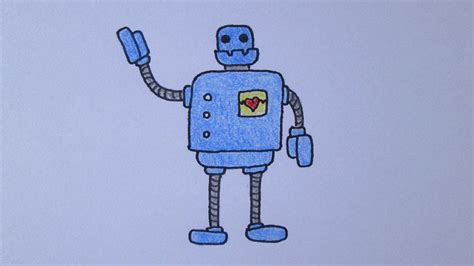 Como desenhar um robô YouTube