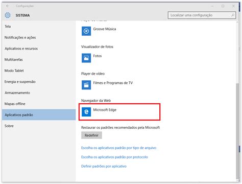 Não gostou do Microsoft Edge Aprenda a mudar o navegador padrão no