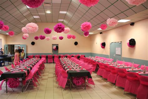 Pink Tissue Pom Pom Party Decor