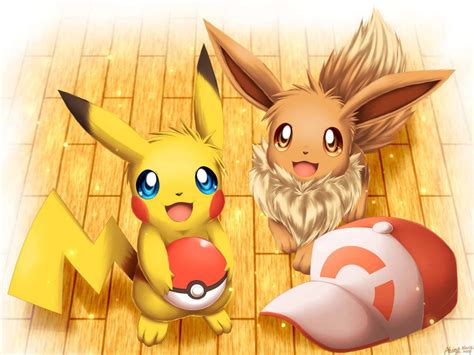 100 Cute Pikachu And Eevee Wallpapers Wallpapers