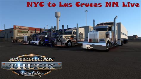 American Truck Simulator Live Trucking Multi Stream Convoy With