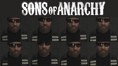 Sons Of Anarchy PACK MP Male Mc Vest SP FiveM GTA5 Mods