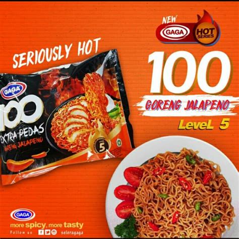 Jual MIE GORENG GAGA EXTRA PEDAS Mie Goreng JALAPENO Shopee Indonesia