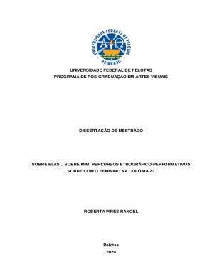 Preenchível Disponível guaiaca ufpel edu PROGRAMA DE PS GRADUAO EM