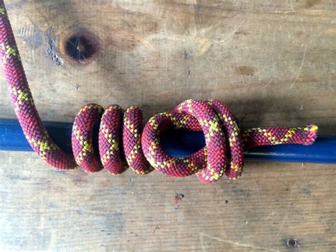 The Backpackers Hitch Is For Wrapping A Rope Around A Tree Making It Useful For Securing Your
