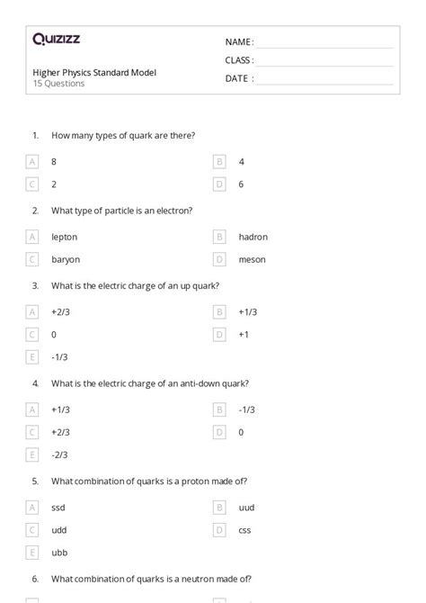 50 Physics Worksheets For 11th Year On Quizizz Free Printable