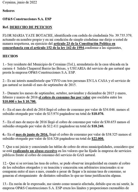 Carta De Peticion Para Una Empresa The Best Porn Website