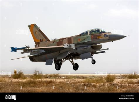 Israeli Air Force F 16I Fighter Jet Stock Photo Alamy