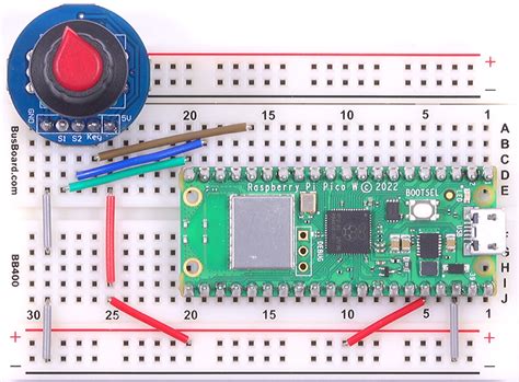Getting Started With Rotary Encoders Examples With Raspberry Pi Pico Tutorial Australia