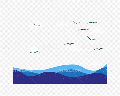 卡通海洋矢量图下载图片素材免费下载 觅知网