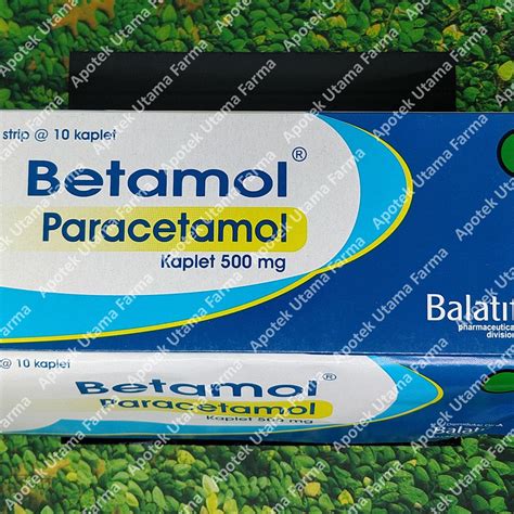 Jual PARACETAMOL 500MG PER BOX BETAMOL OBAT PEREDA NYERI DAN DEMAM