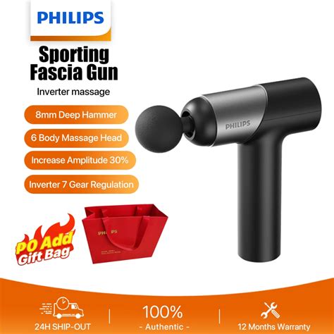 Philips Massage Gun Vibration Fascial Gun Muscle Relaxation Massager 7